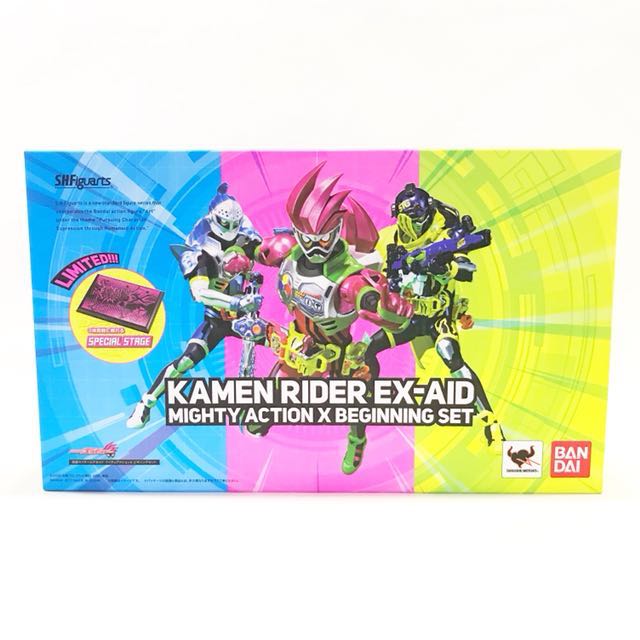 S.H.Figuarts SHF Kamen Rider EX-Aid Mighty Action Beginning Set ...