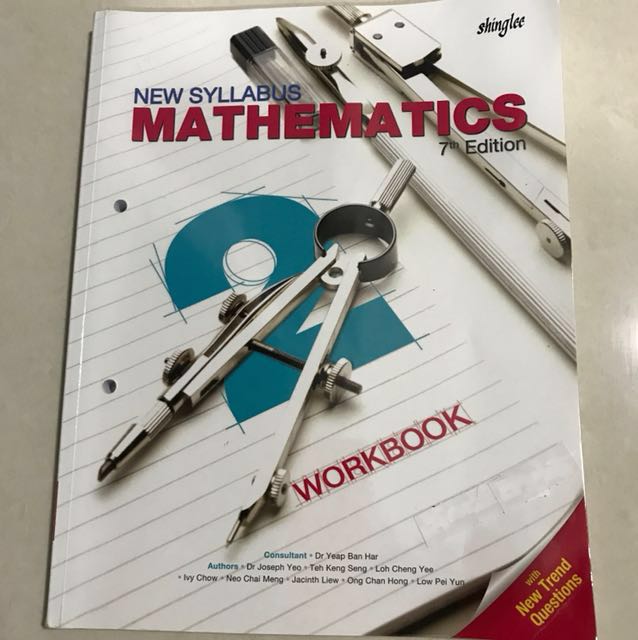 Shinglee- New Syllabus Mathematics workbook 2 - 7th ed (with new trend ...