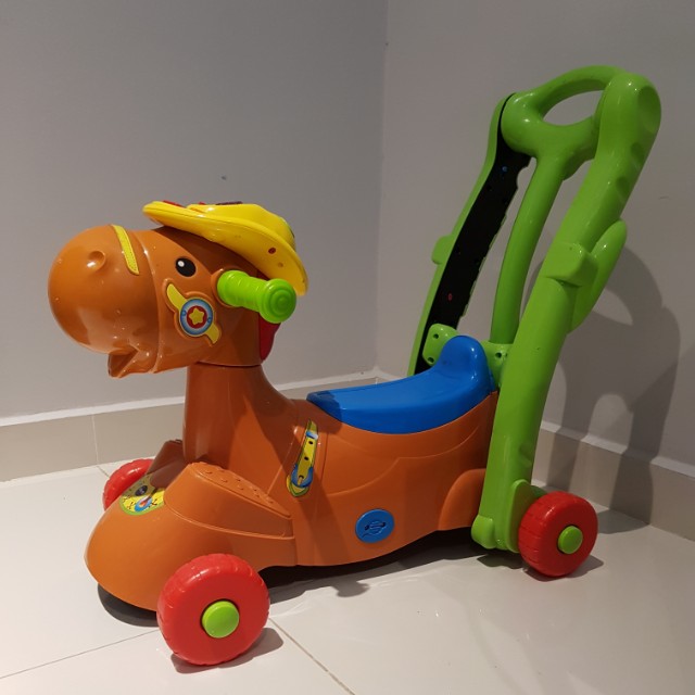 VTech 2-in-1 Smart Ride-on Rocker, Babies & Kids, Infant Playtime on ...