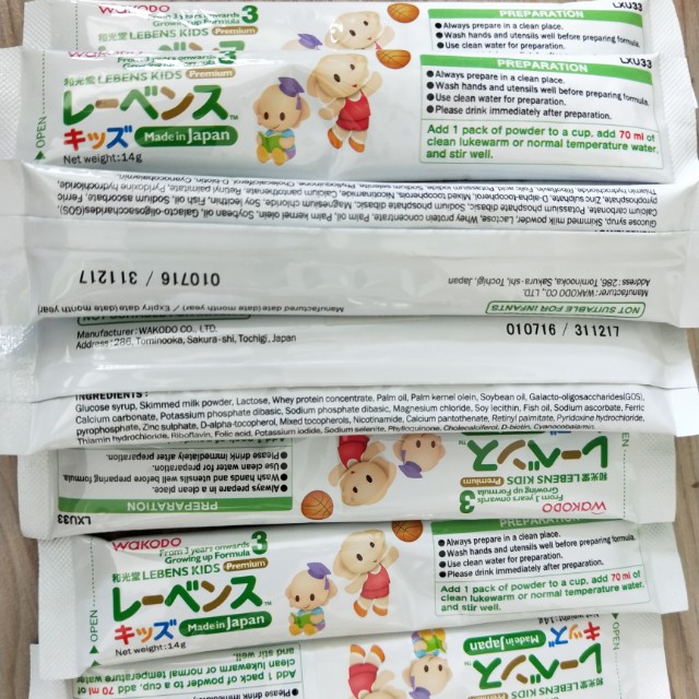 [Reserved] FREE Wakodo Formula - 3yo onwards, Babies & Kids, Nursing ...