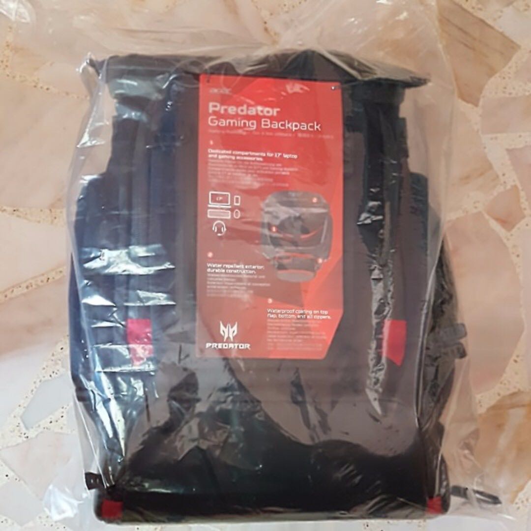 Acer Predator Gaming Utility Backpack Bag, Men's Fashion, Bags ...