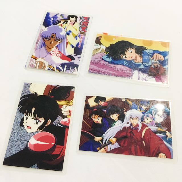 Buy 5 Get 1! Inuyasha Laminated Anime Photo Card, Hobbies & Toys ...