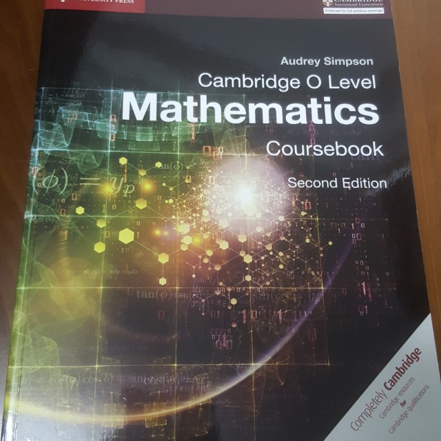 (New) Cambridge O Level mathematics Coursebook 2nd edition, Hobbies ...