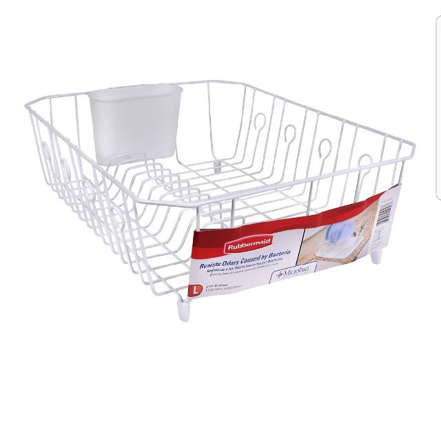 Dish drainer, Rubbermaid, Furniture & Home Living, Bathroom & Kitchen ...