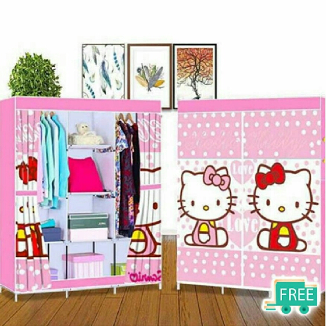 Hello Kitty Wardrobe, Babies & Kids, Baby Nursery & Kids Furniture ...