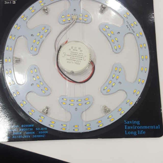 LED Ceiling Light 3in1 (White/Yellow/Combine) $30 normal white is $25 ...