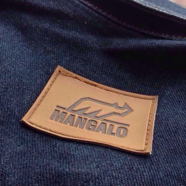 Mangalo Original Denim Jacket, Fesyen Pria, Pakaian di Carousell