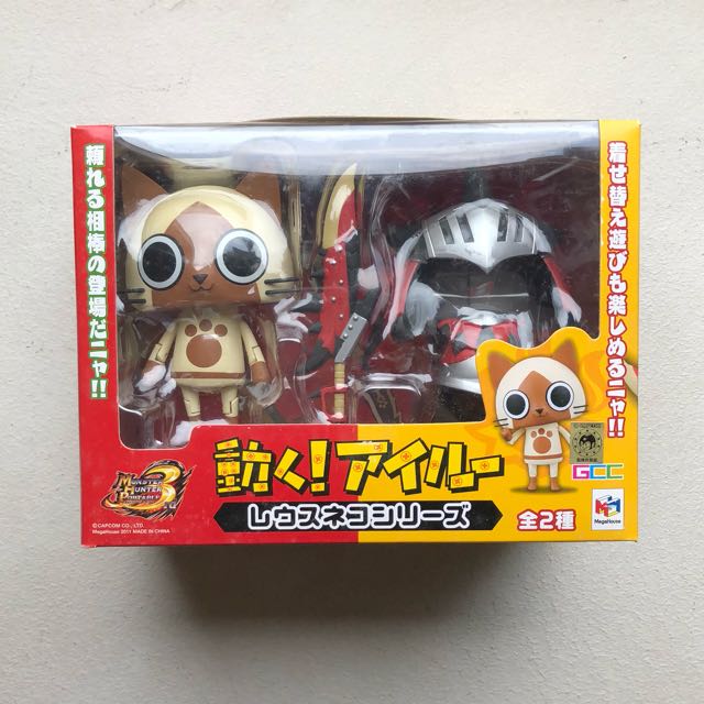 Monster Hunter Cat Figure - MegaHouse Capcom, Hobbies & Toys ...