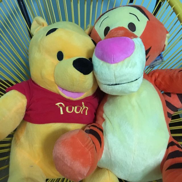 Pooh and tigger, Babies & Kids, Toys & Walkers on Carousell