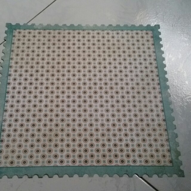 Scrapbook paper with pretty edges, Hobbies & Toys, Stationery & Craft ...