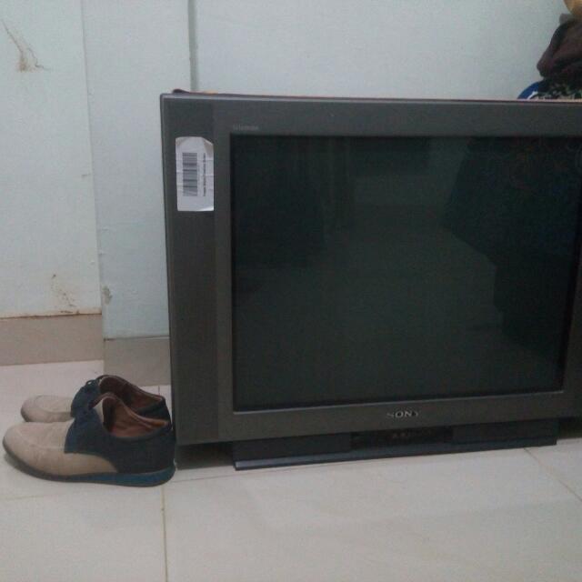 TV Sony 29 inch Tabung, Elektronik, TV & Perlengkapan Hiburan di Carousell