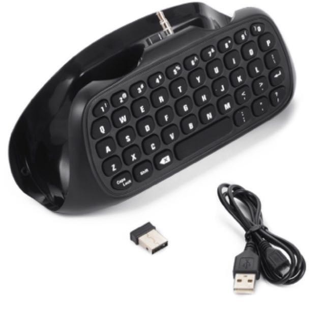 Dobe Ps4 Mini 2 4g Wireless Keyboard Chatpad For Playstation 4 Ps4