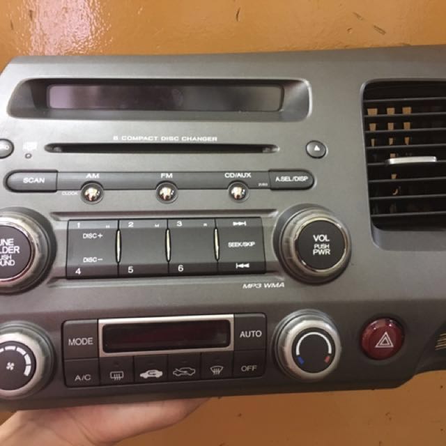 Honda Civic CD player, Car Accessories on Carousell