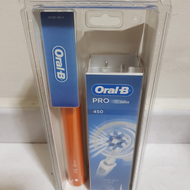 Oral B Pro 450 Electric Toothbrush, Health & Nutrition, Health ...