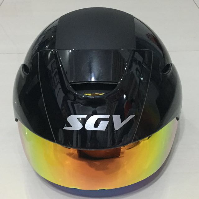 Sgv Cruiser Helmet (Suitable for Tudung User), Motorcycles, Motorcycle ...