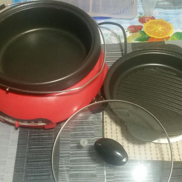 Steamboat BBQ Grill Combo Set, Home Appliances on Carousell