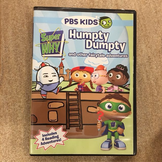 Super Why DVD - Humpty Dumpty, Babies & Kids, Babies & Kids Fashion on ...