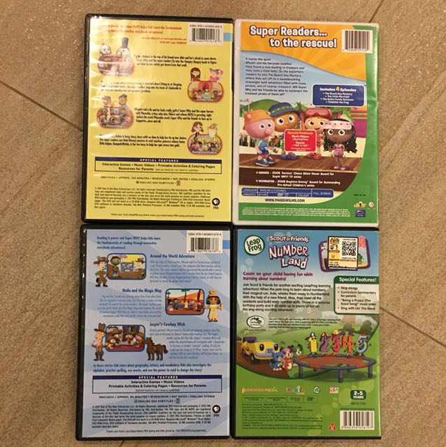 Super Why DVD - Humpty Dumpty, Babies & Kids, Babies & Kids Fashion on ...