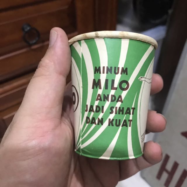 Vintage Milo Paper Cup, Hobbies & Toys, Collectibles & Memorabilia ...
