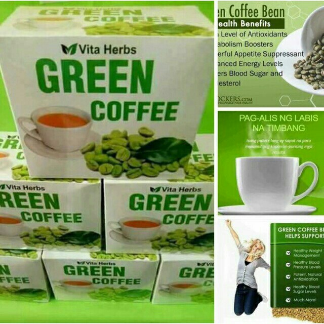 Vita Herbs Green Coffee (FDA Approved), Health & Nutrition, Health ...