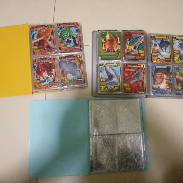 Animal Kaiser Cards with 3 cardholders, Hobbies & Toys, Toys & Games on Carousell