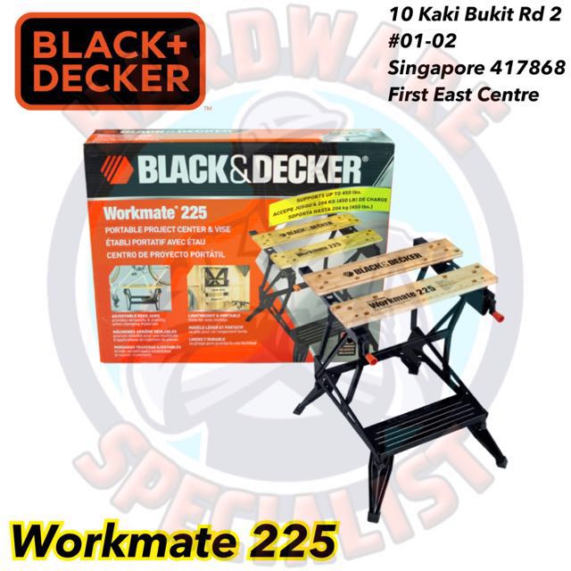 Black & Decker Workmate 225 Work Bench, Furniture & Home Living ...