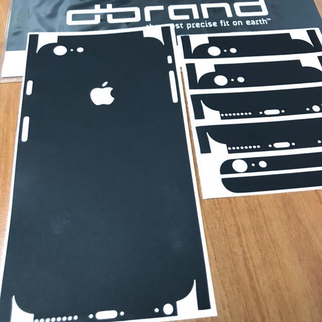dbrand Skin iPhone 6/6s Plus Matte Black (Back+Upper/Lower), Mobile ...