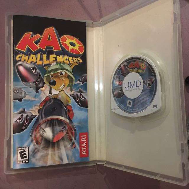 Kao Challengers (PSP UMD), Video Gaming, Video Games, PlayStation on ...