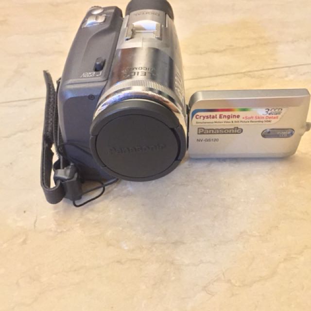PANASONIC NV-GS120 CAMCORDER 3CCD MINI DV DIGITAL TAPE VIDEO CAMERA ...