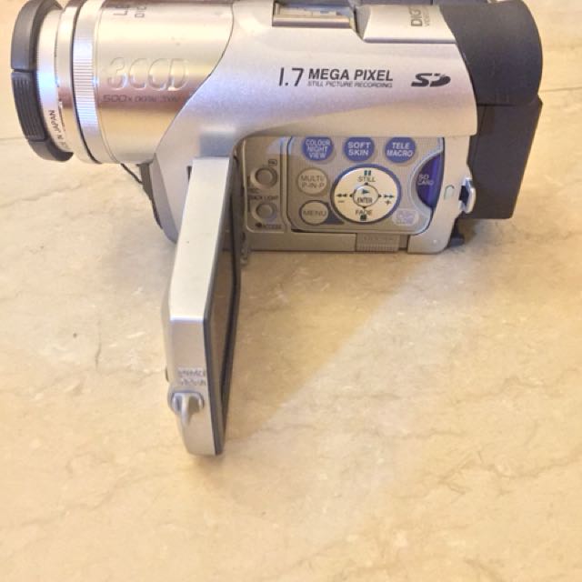 PANASONIC NV-GS120 CAMCORDER 3CCD MINI DV DIGITAL TAPE VIDEO CAMERA ...