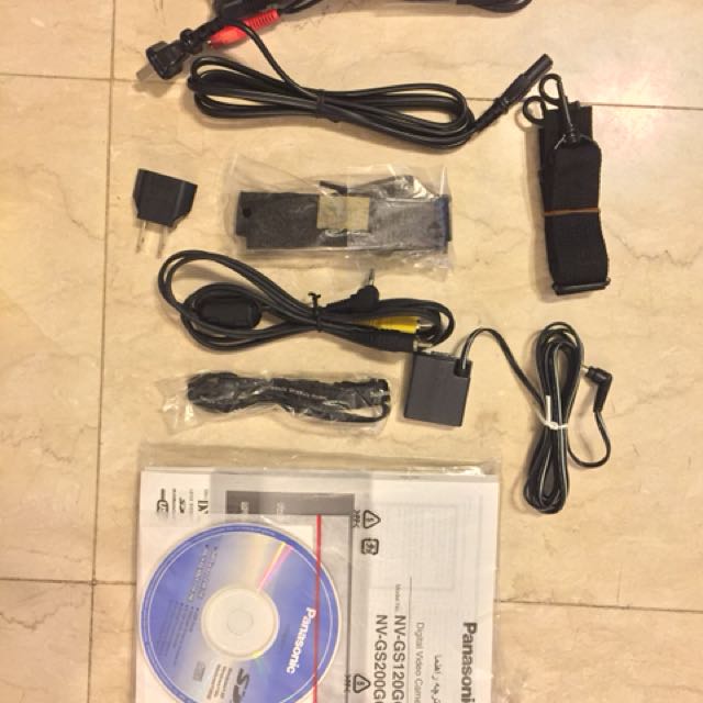 PANASONIC NV-GS120 CAMCORDER 3CCD MINI DV DIGITAL TAPE VIDEO CAMERA ...