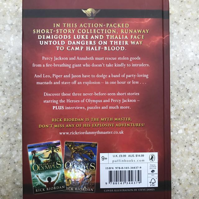 Percy Jackson : Heroes Of Olympus The Demigod Diaries, Hobbies & Toys ...