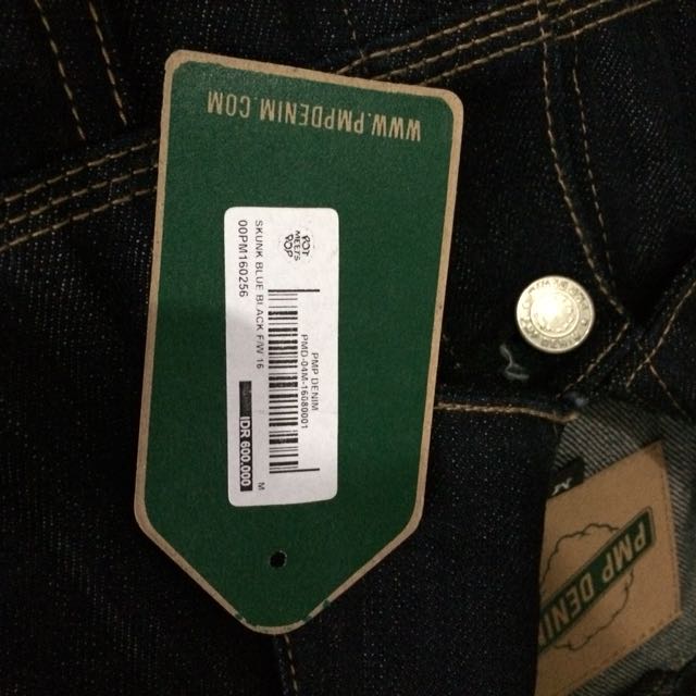 Pmp denim jacket, Fesyen Pria, Pakaian di Carousell