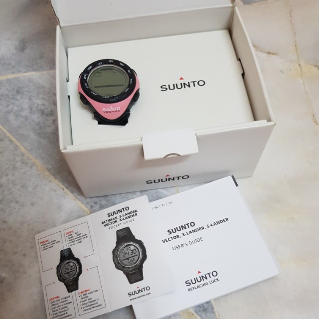 Suunto Vector (Pink), Sports Equipment, Sports & Games, Water Sports on ...