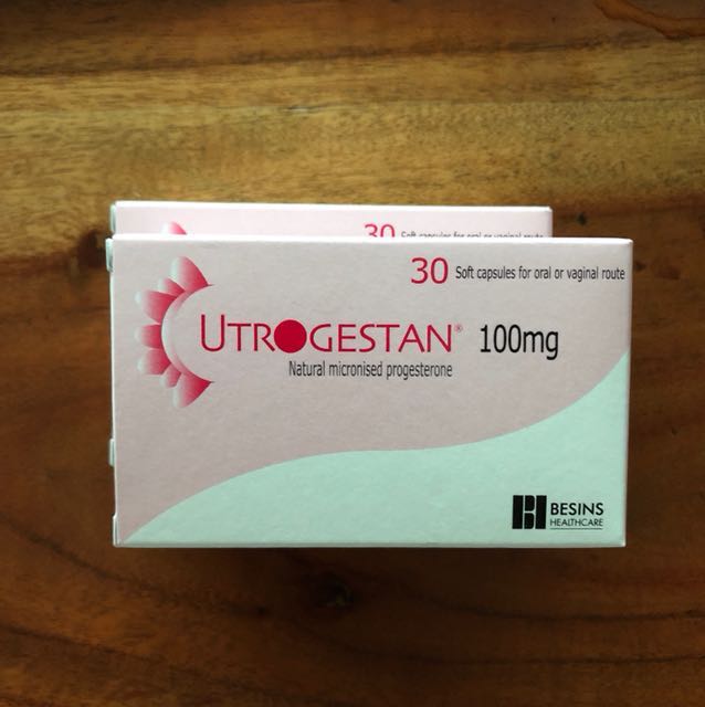 Utrogestan 100mg natural micronised progesterone, Babies & Kids ...