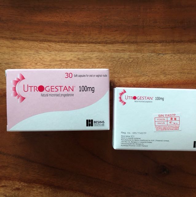 Utrogestan 100mg natural micronised progesterone, Babies & Kids ...