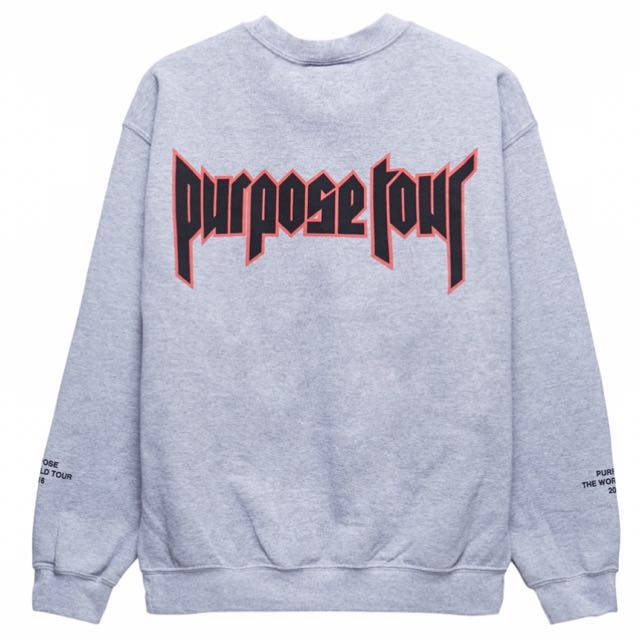 "All Access" Purpose Tour X Pacsun Crewneck, Men's Fashion, Tops & Sets ...