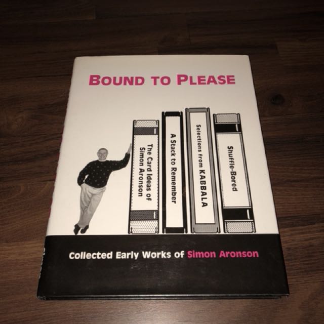 Bound to Please by Simon Aronson, Hobbies & Toys, Books & Magazines ...