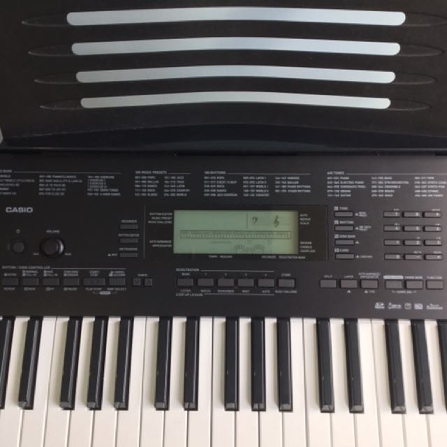 Casio CTK-5200 keyboard with stand and free Casio headphones, Computers ...