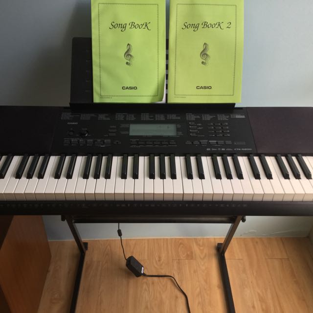 Casio CTK-5200 keyboard with stand and free Casio headphones, Computers ...