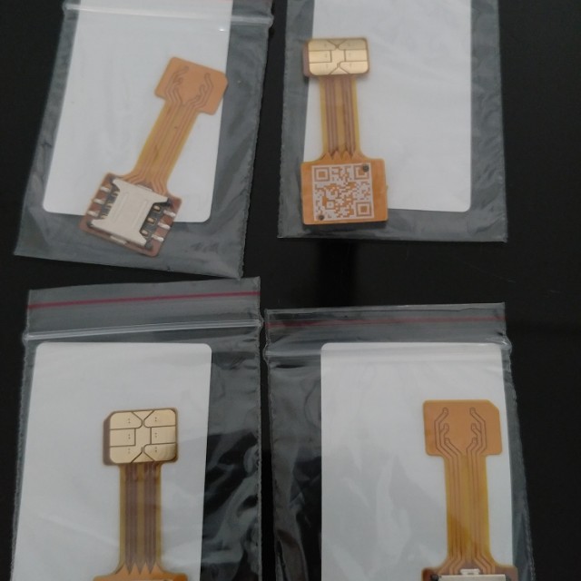 Dual Sim Card Adapter extender hybrid sim, Mobile Phones & Gadgets ...