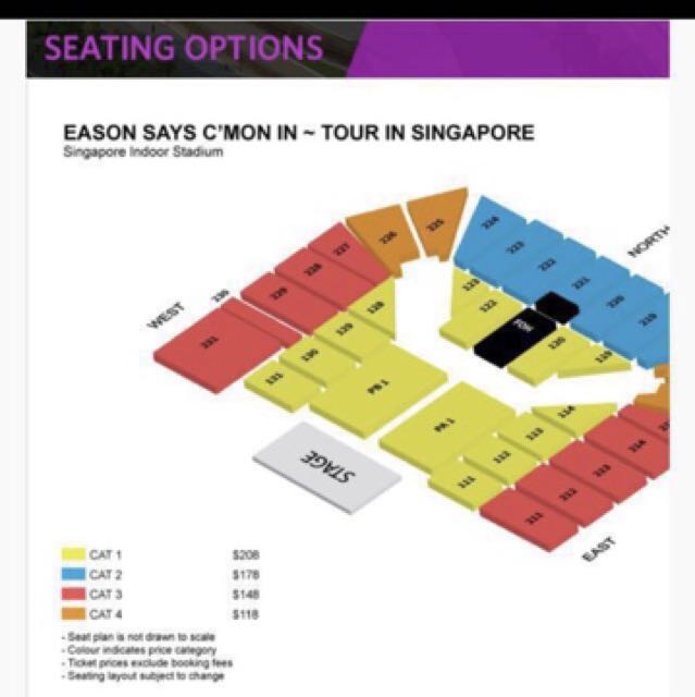 Concert inflation gao gao - Eason Chẳn World Tour in Singapore ...