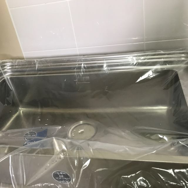 Foster Kitchen Sink 86 x 52 x 23 cm (Inner sink 72 x 41 cm) , Furniture ...