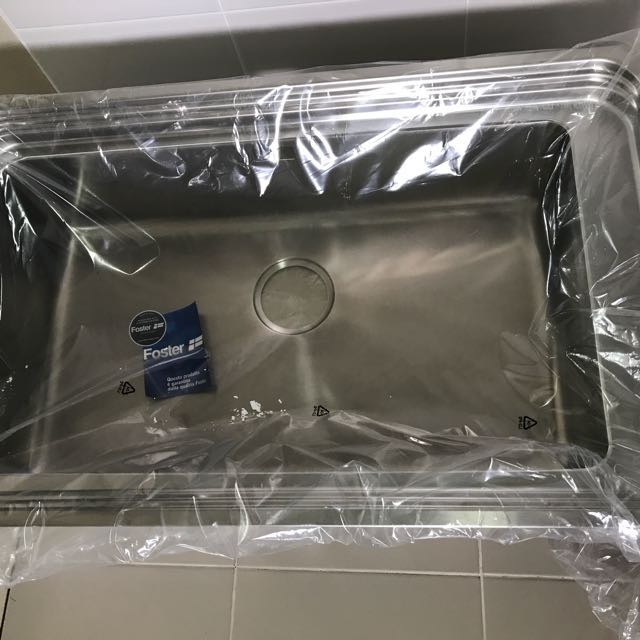 Foster Kitchen Sink 86 x 52 x 23 cm (Inner sink 72 x 41 cm) , Furniture ...