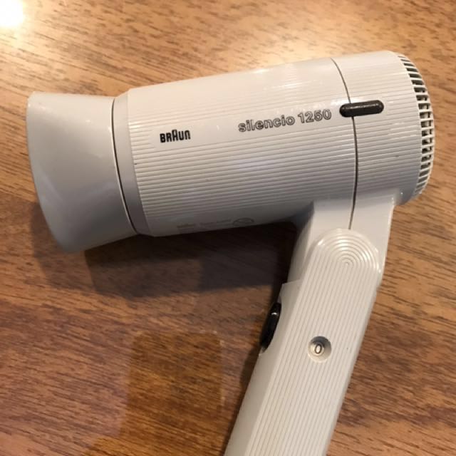 German BRAUN 1250 Hair Dryer, Beauty & Personal Care, Hair on Carousell