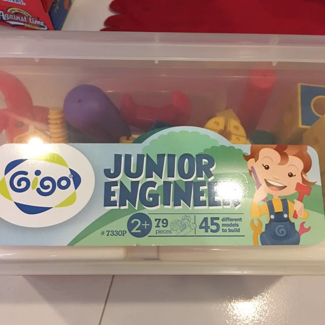 GIGO junior engineer set, Hobbies & Toys, Toys & Games on Carousell
