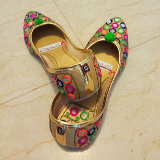 Indian jootis (rajasthani and punjabi jootis), Women's Fashion ...