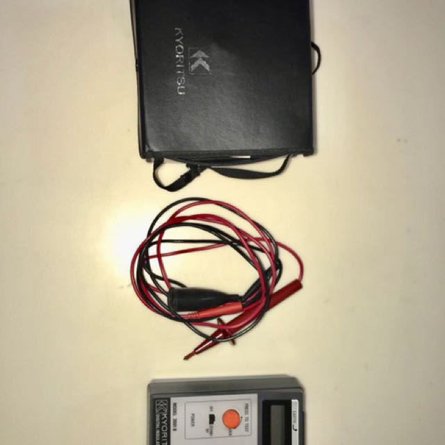 KYORITSU Digital Insulation/Continuity Tester 3001B, Furniture & Home ...