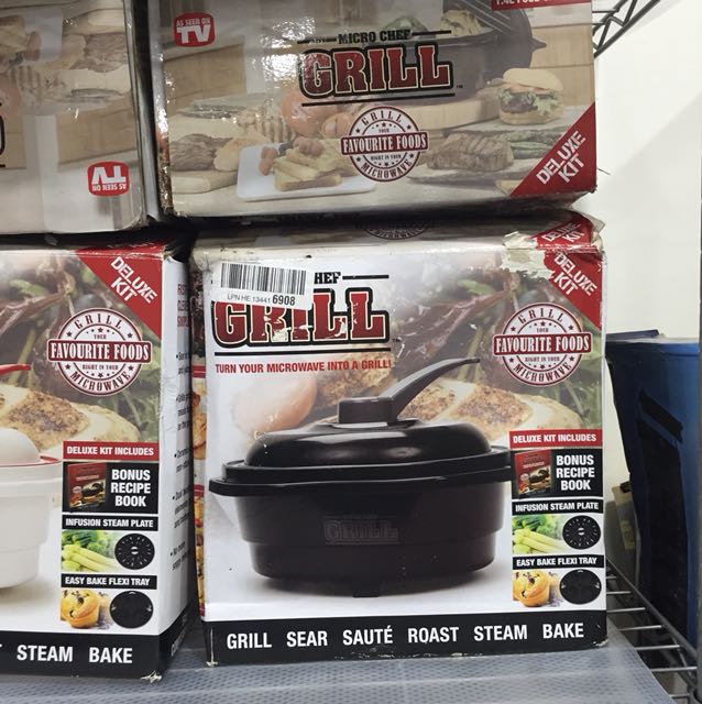 Micro chef grill deluxe kit, TV & Home Appliances, Kitchen Appliances ...