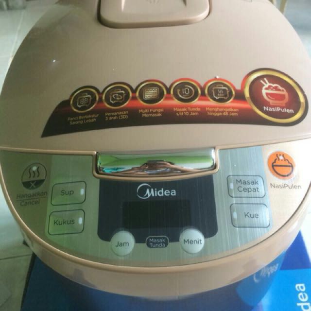 Midea magic com/rice cooker, Kitchen & Appliances di Carousell